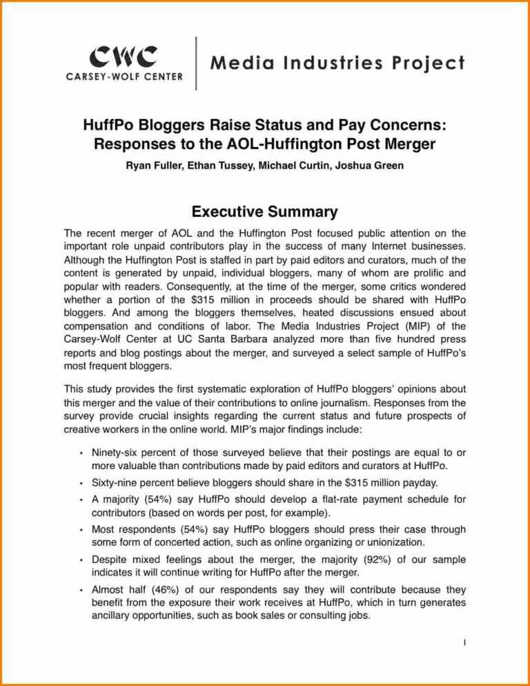 021 Example Executive Summary For Academic Paper Report Within Template 021-example-executive-summary-for-academic-paper-report-within-template