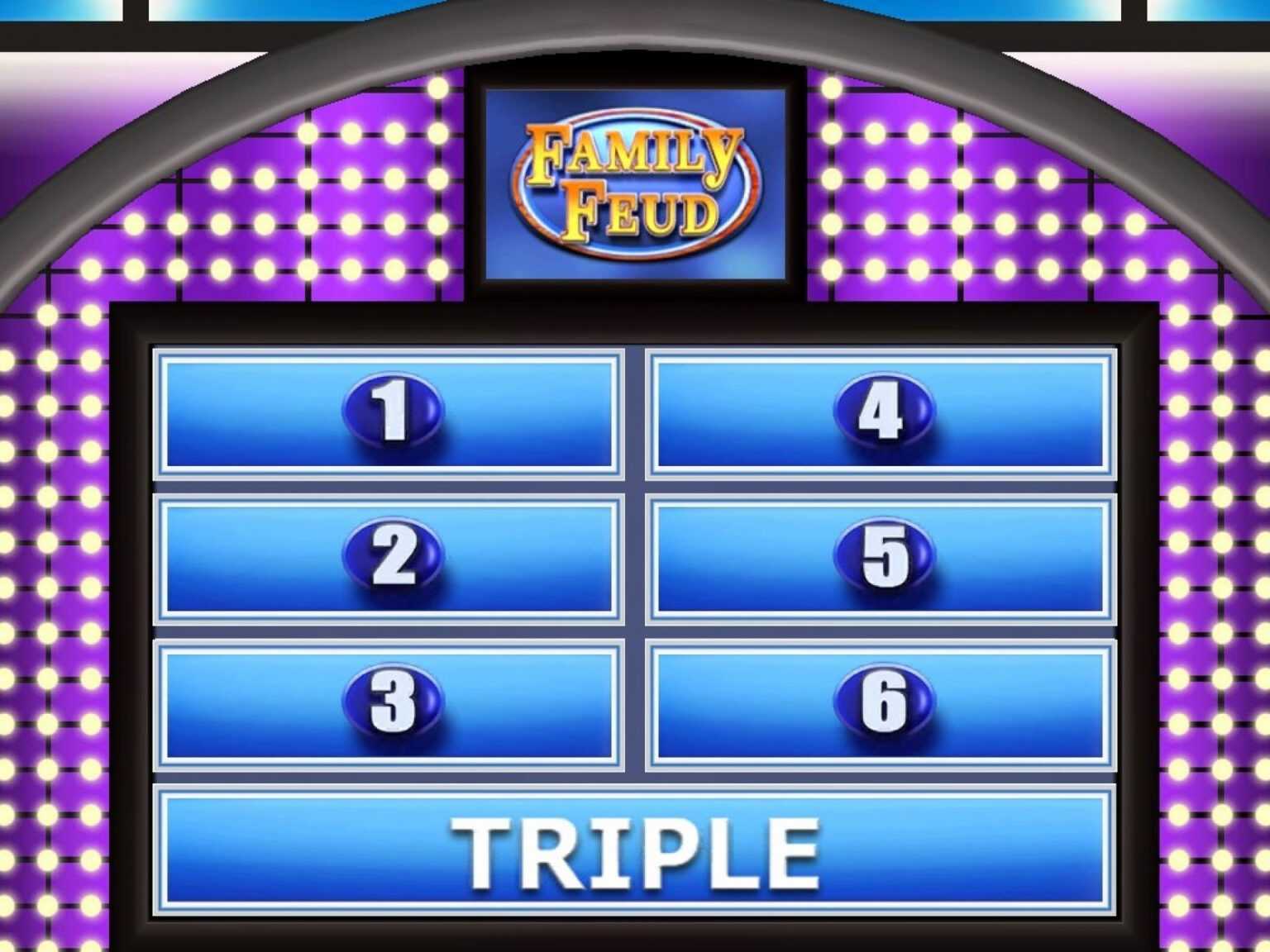 Free Family Feud Powerpoint Template Free Family Feud Powerpoint Template