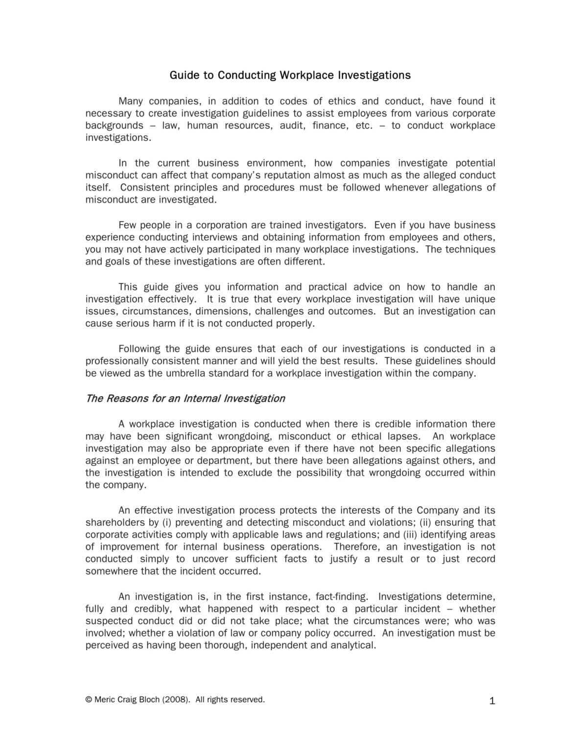 10 Workplace Investigation Report Examples Pdf Examples Pertaining 10-workplace-investigation-report-examples-pdf-examples-pertaining