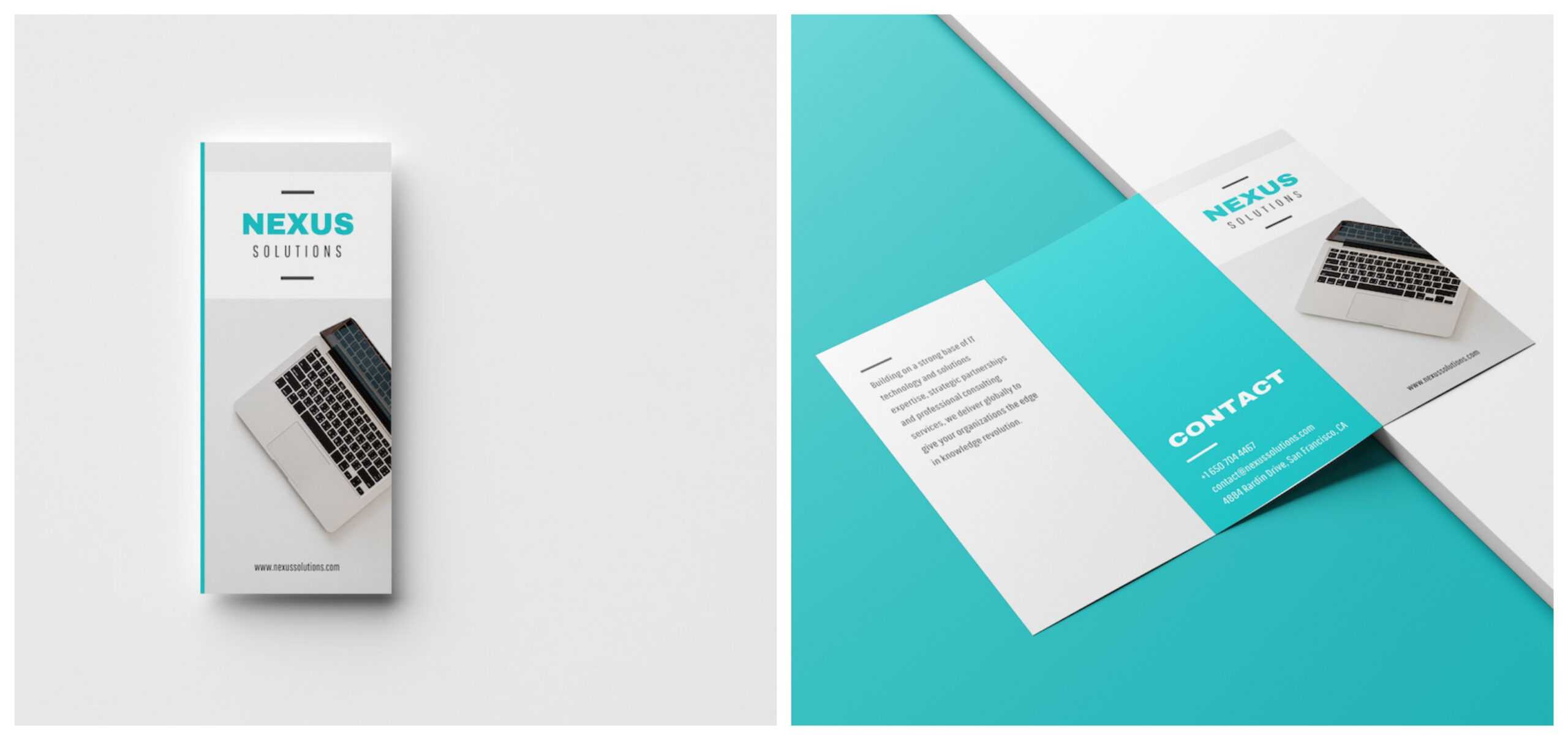 Six Panel Brochure Template