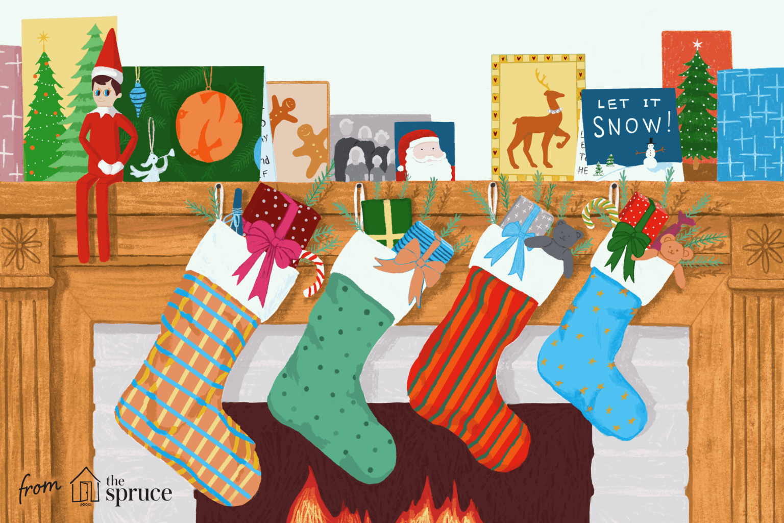 21 Free Printable Christmas Cards To Send To Everyone Within Print Your Own Christmas Cards 