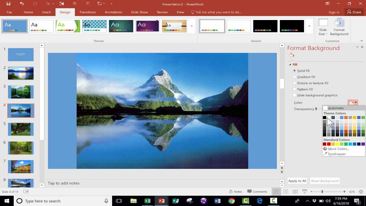 Easily Create A Photo Slideshow In Powerpoint With Powerpoint Photo 