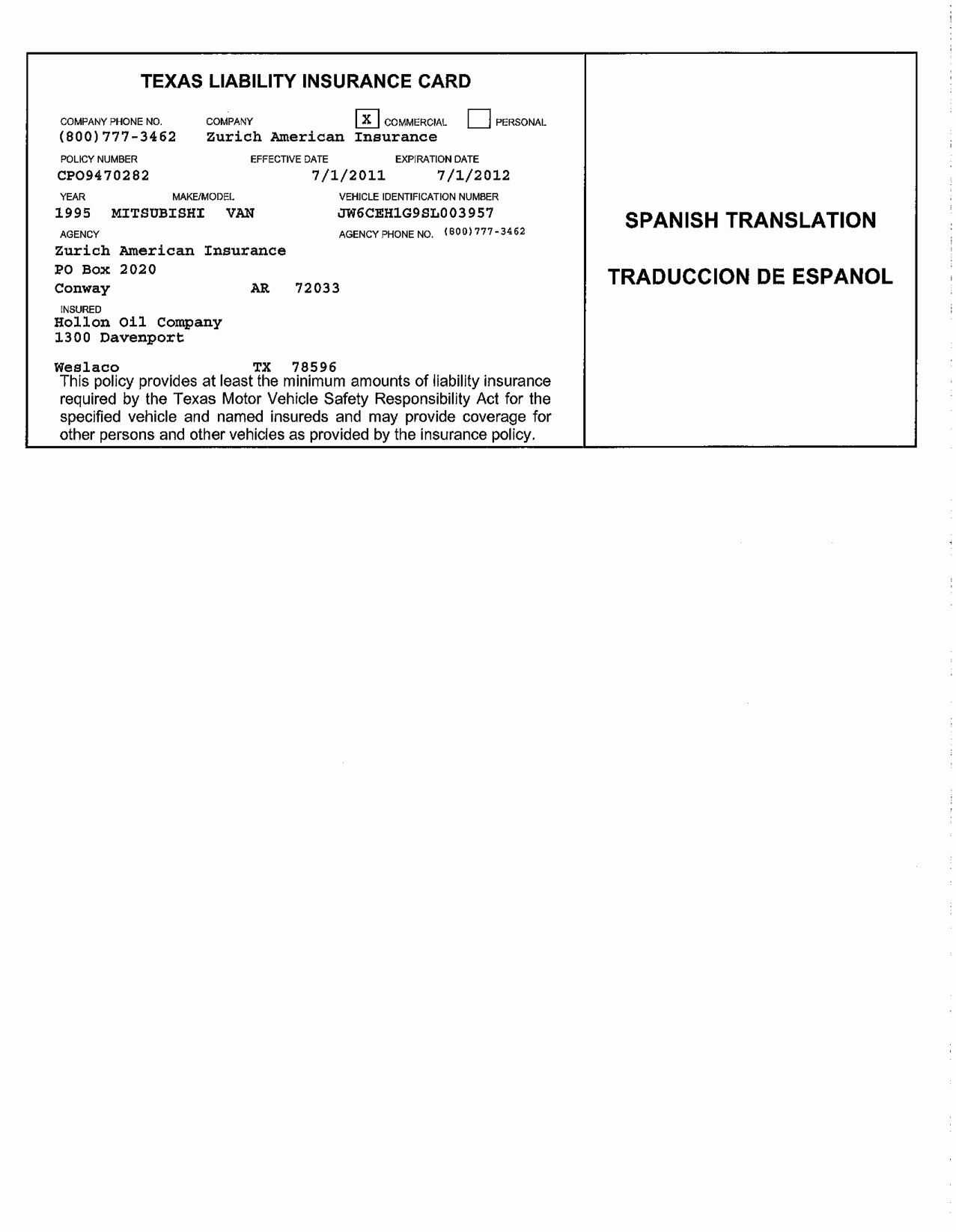 Fake Progressive Insurance Card Template Best Of Fake Proof For Texas 
