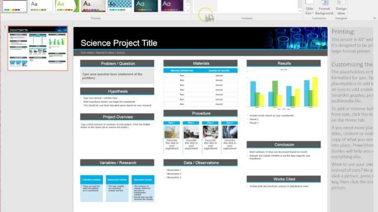 How To Make A Poster Template In Powerpoint Inside Powerpoint Poster Template A0