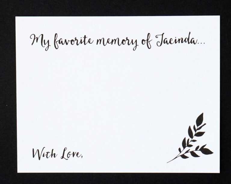 Retirement Memory Book Template Funeral Guest Book Regarding In 